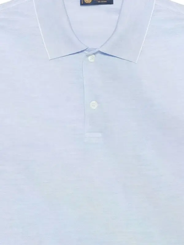 Paul & Shark Button Polo Shirt - Blue