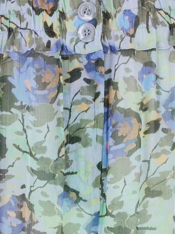 SEMICOUTURE Floral-print Palazzo Pants