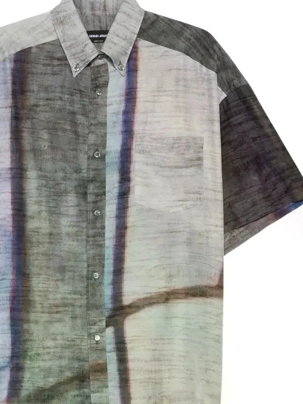 Giorgio Armani Buttoned Short-sleeve Shirt