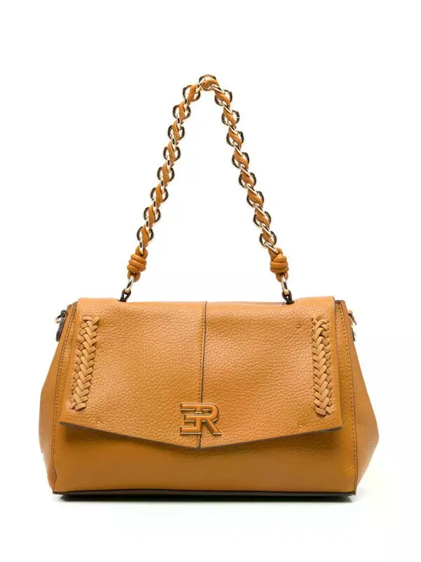 ERMANNO FIRENZE Braided-handle Leather Satchel - Neutrals
