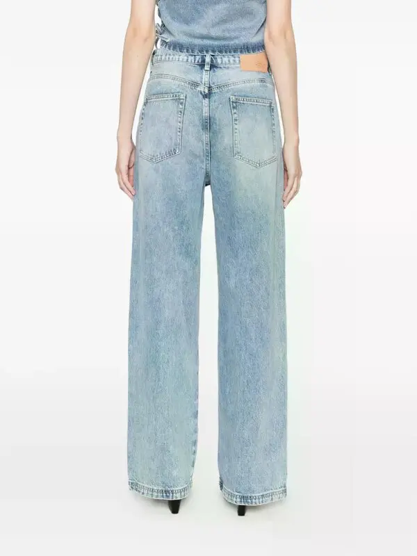 VICOLO Lace-up Jeans
