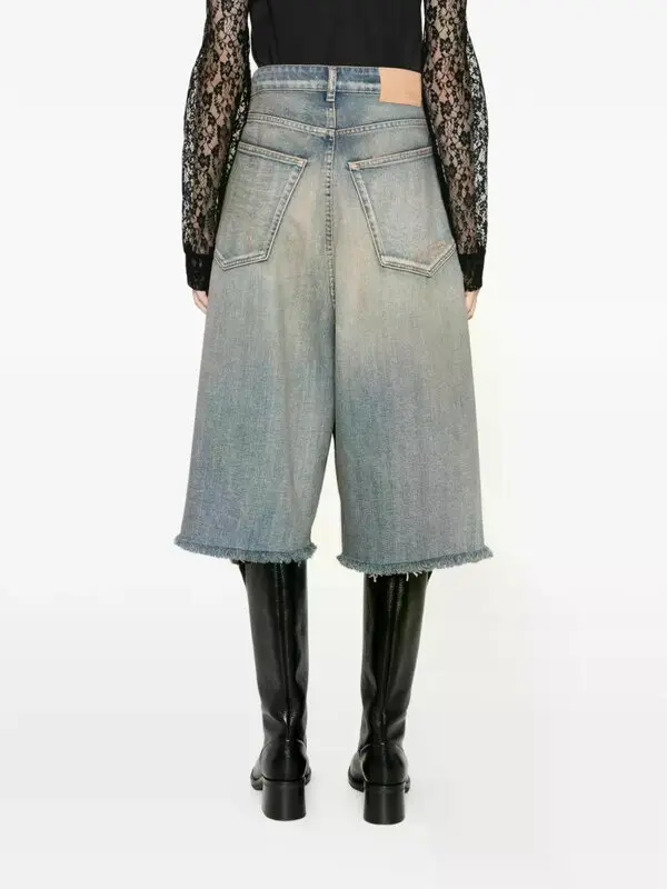 VICOLO Carola Frayed Shorts