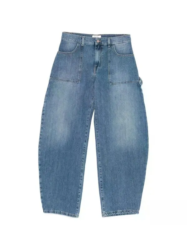 VICOLO Denise Wide-leg Tapered Jeans
