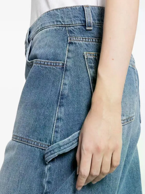 VICOLO Denise Wide-leg Tapered Jeans