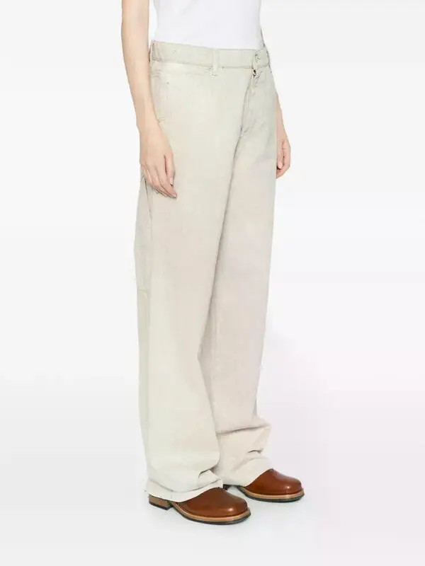 VICOLO Lena Buttoned Frayed Jeans