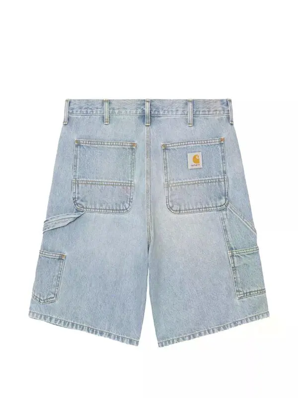 Carhartt Work In Progress Double Knee Panel Denim Shorts