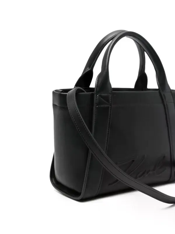 Karl Lagerfeld Small Embossed-logo Tote