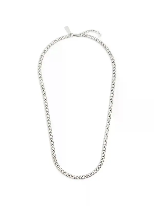 CERNUCCI Curb-chain Necklace - Silver