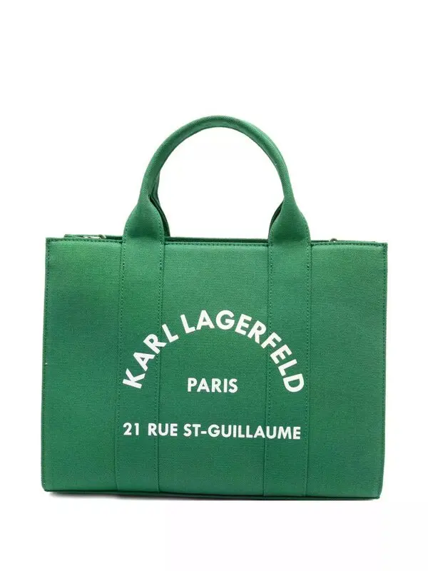 Karl Lagerfeld Logo-print Tote Bag - Green
