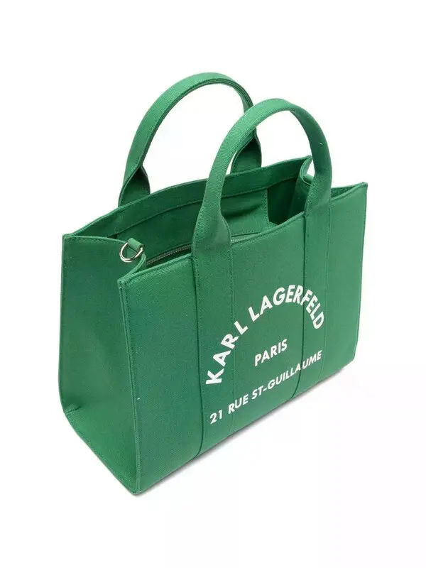 Karl Lagerfeld Logo-print Tote Bag - Green
