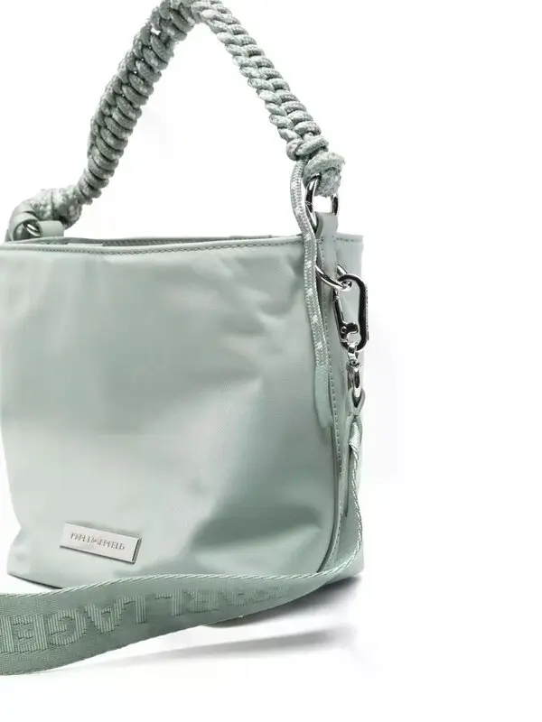 Karl Lagerfeld Ikon Braided-handle Small Tote Bag