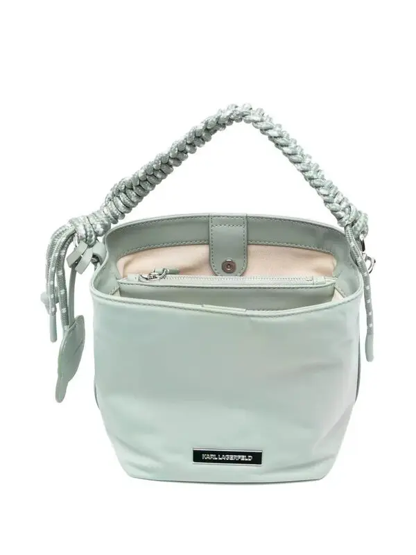 Karl Lagerfeld Ikon Braided-handle Small Tote Bag