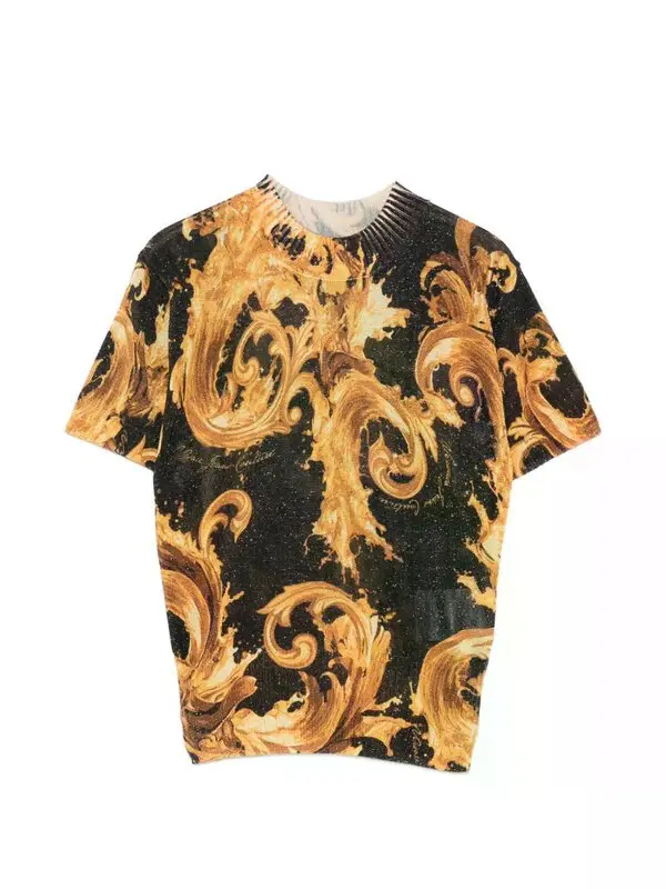 Versace Baroque-print T-shirt