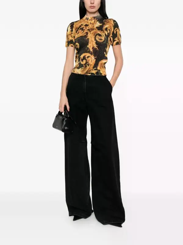 Versace Baroque-print T-shirt
