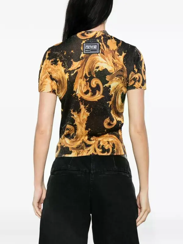 Versace Baroque-print T-shirt
