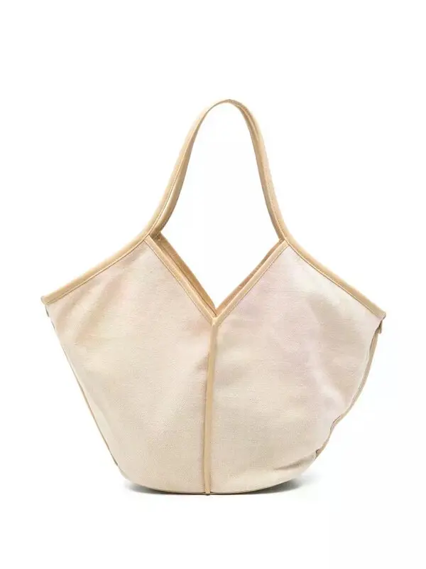 Hereu Calella Panelled Tote Bag - Neutrals
