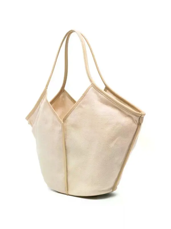 Hereu Calella Panelled Tote Bag - Neutrals