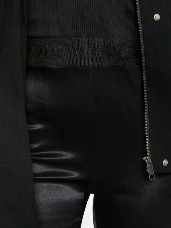 Versace Logo Waistband Trousers