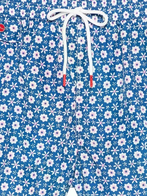 Kiton Floral Swim Shorts
