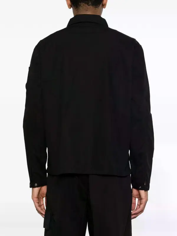 C.P. COMPANY Buttoned Pocket Shirt - Black