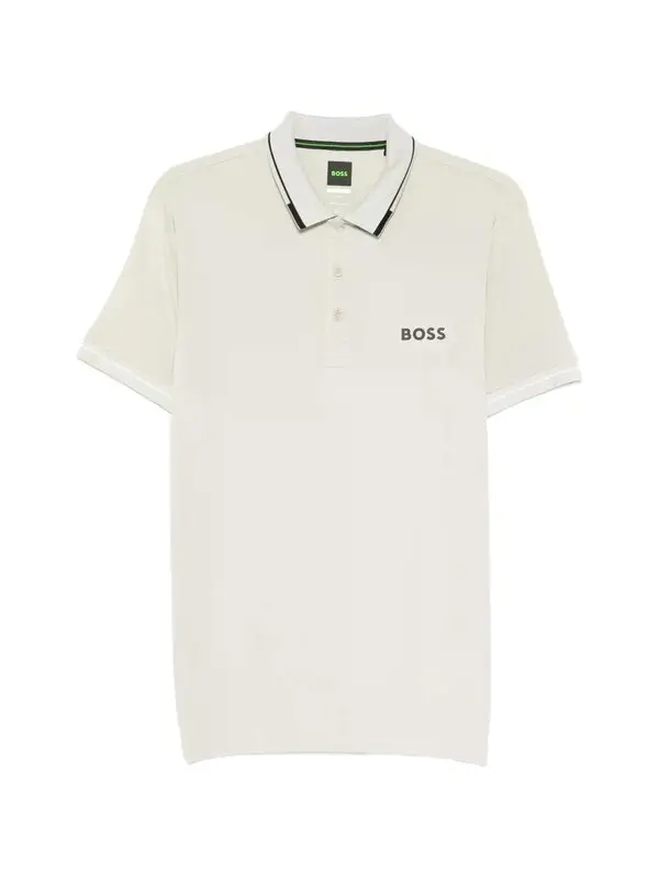 BOSS Logo Trim Polo Shirt
