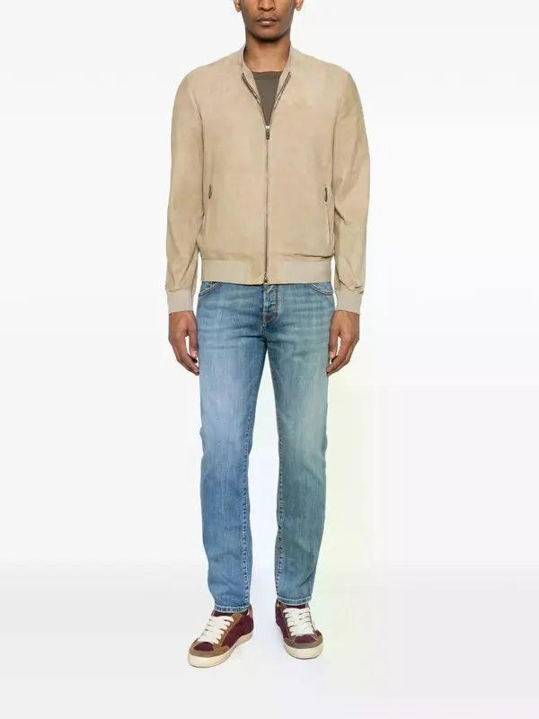 SALVATORE SANTORO Zip Pocket Jacket - Neutrals