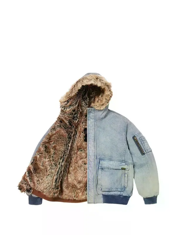 Supreme Reversible Faux-fur Jacket - Brown