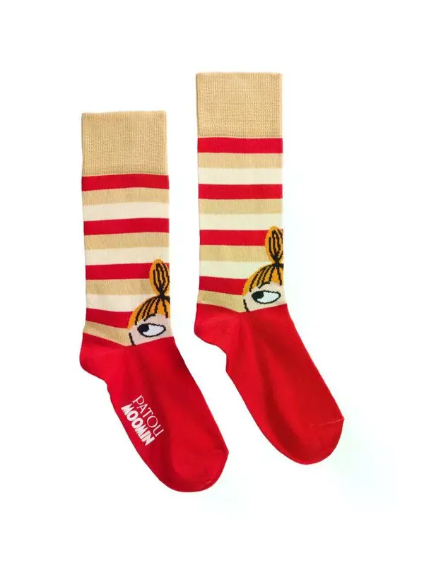 PATOU X Moomin Little My Socks - Red