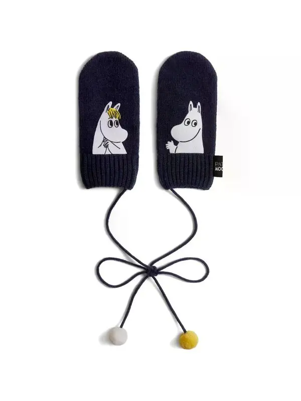 PATOU X Moomin Snorkmaiden Mittens - Blue