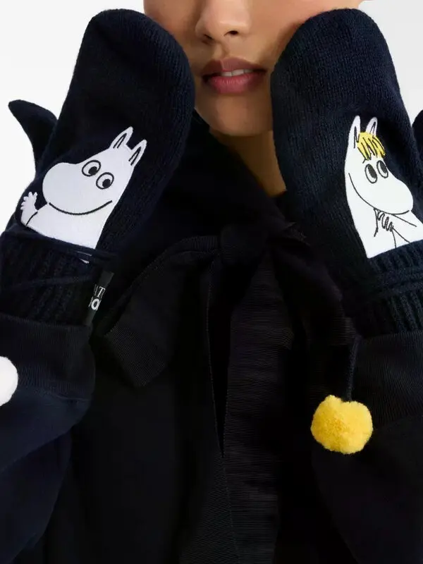 PATOU X Moomin Snorkmaiden Mittens