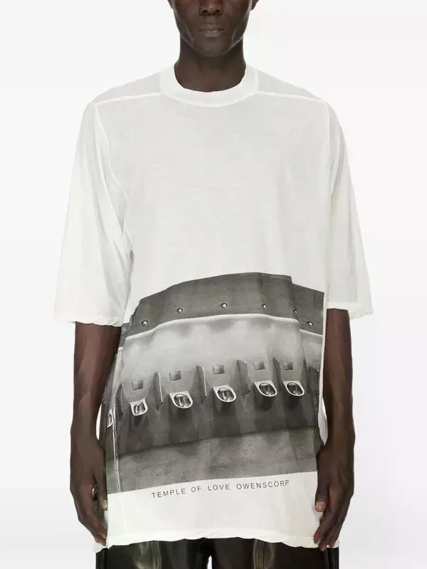 Rick Owens Jumbo T-shirt - White