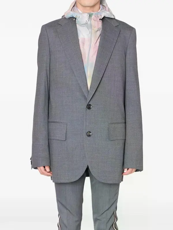 Kolor Notched-lapel Single-breasted Blazer