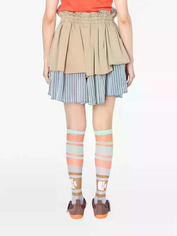 Kolor Striped Detail Shorts
