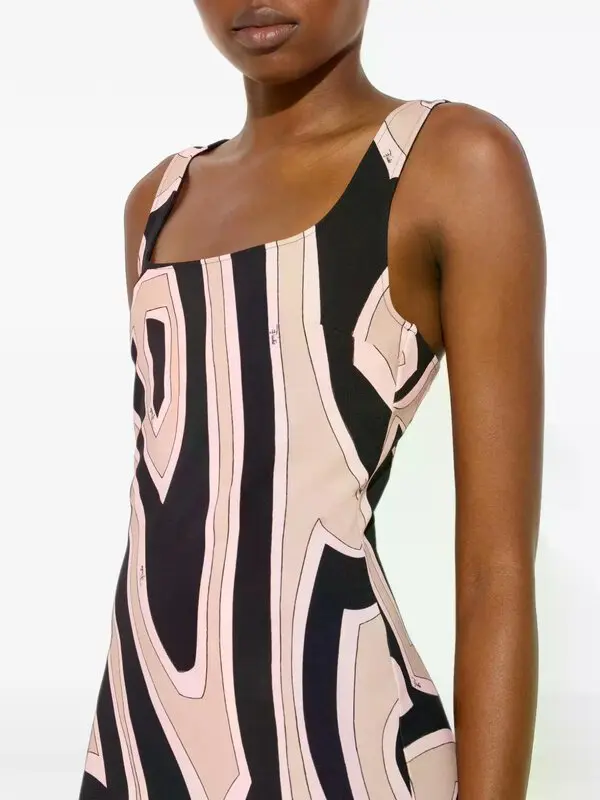 Emilio Pucci Labirinto Print Dress