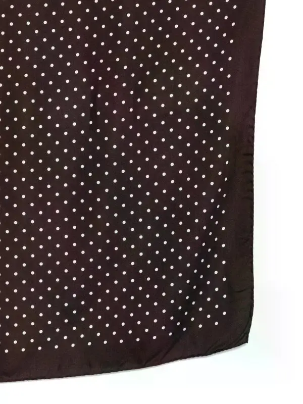 Destin Polka-dot Bandana - Brown