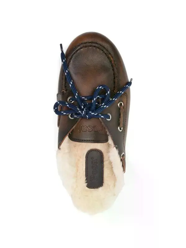POSA Lace-up Mules
