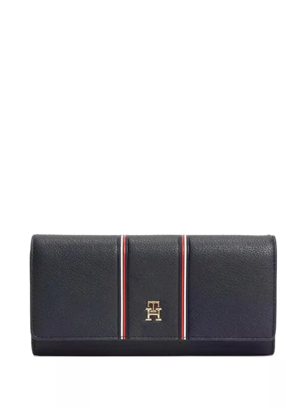 Tommy Hilfiger Stripe-detail Wallet - Blue