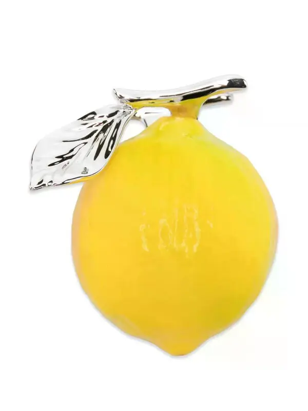 YVMIN Lemon Leaf Hair Clip - Silver