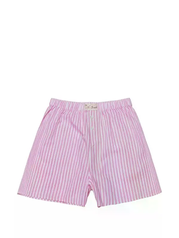 MC2 SAINT BARTH Striped Shorts - Pink