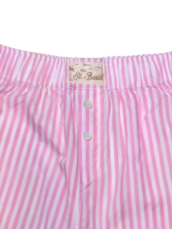 MC2 SAINT BARTH Striped Shorts - Pink