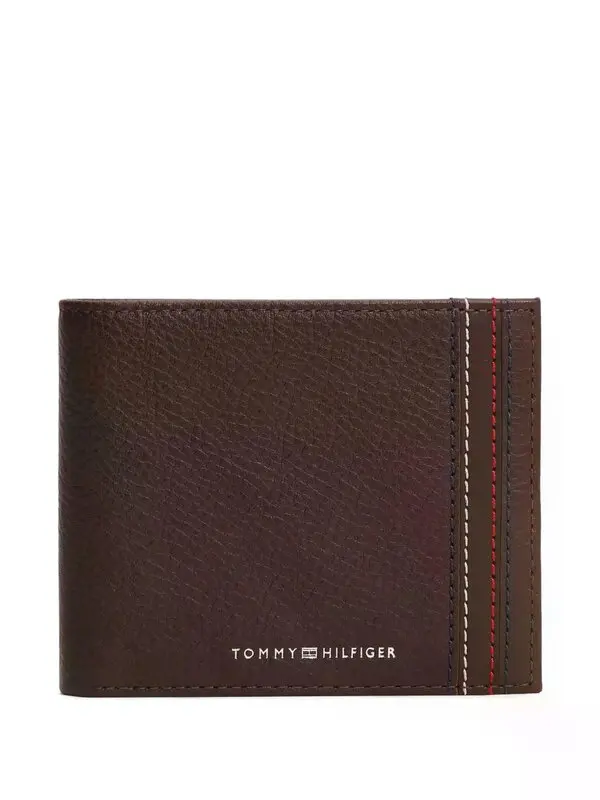 Tommy Hilfiger Stitching-detail Wallet - Brown