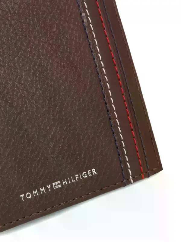 Tommy Hilfiger Stitching-detail Wallet - Brown