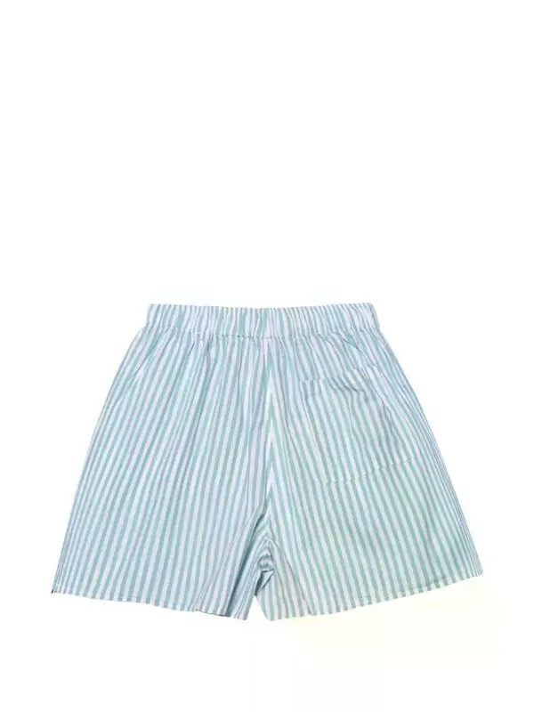 MC2 SAINT BARTH Striped Shorts - Blue