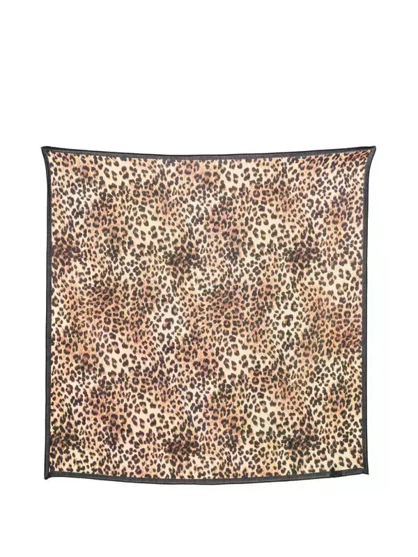 Destin Leopard-print Scarf - Neutrals