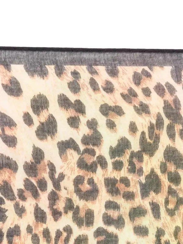 Destin Leopard-print Scarf