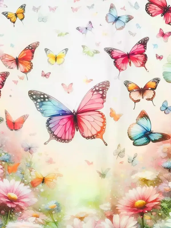D'ANIELLO Butterfly-print Scarf