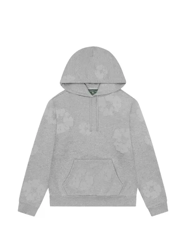 DENIM TEARS Wreath Cotton Hoodie - Grey