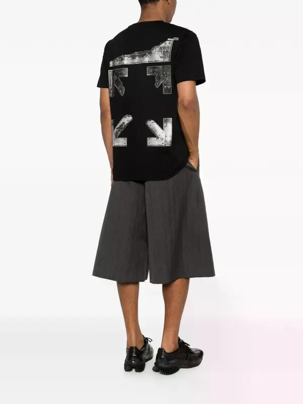 Off-White Metal Arrow Slim T-shirt - Black