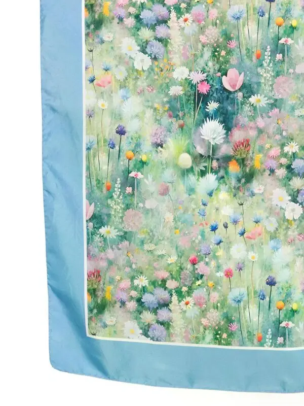 D'ANIELLO Floral Print Scarf