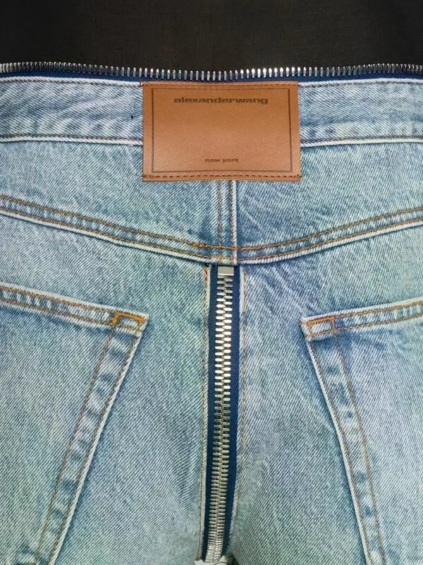 Alexander Wang Zip V-waist Jeans